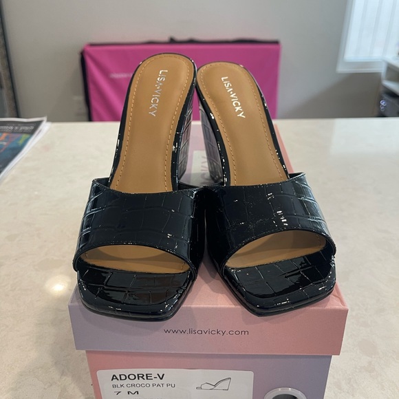 lisa vicky | Shoes | Brand New Wedge Sandals From Lisa Vicky | Poshmark